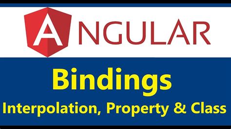 5 angular bindings interpolation property class style