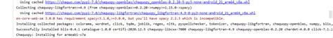 python spacy version error in android using chaquopy and nlp spacy