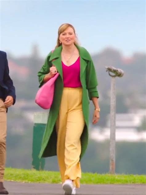 My Life Is Murder S03 Alexa Crowe Green Coat Jacket Hub