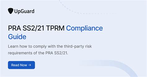 Pra Ss2 21 Third Party Risk Compliance Guide Upguard