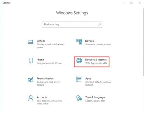 how to check the proxy server settings in windows 10