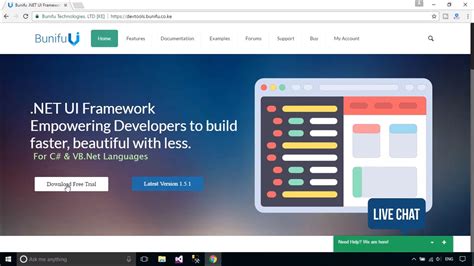 bunifu framework download and install foxlearn youtube