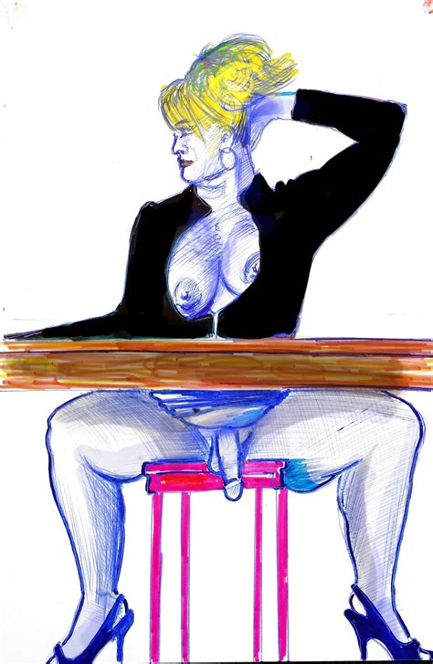 Shemale Drawings By Me Photo 7