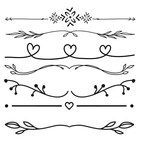 Text Dividers Svg Text Dividers For Cricut Text Divider Clipart
