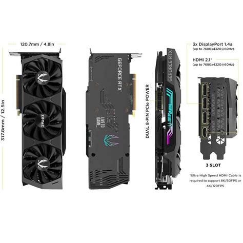 Zotac Gaming Geforce Rtx 3080 Ti Trinity 12gb Gddr6x Build My Pc