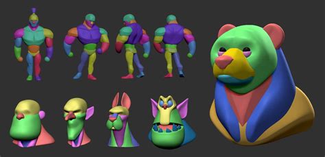 Modelagem De Personagens Personagens 3d Proporções Humanas