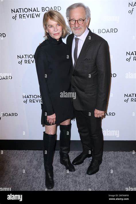 Kate Capshaw And Steven Spielberg Attend The National Board Of Review