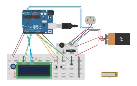 circuit design copy of copy of arduino alarm clock tinkercad