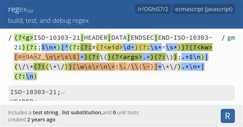 Regex101 Build Test And Debug Regex