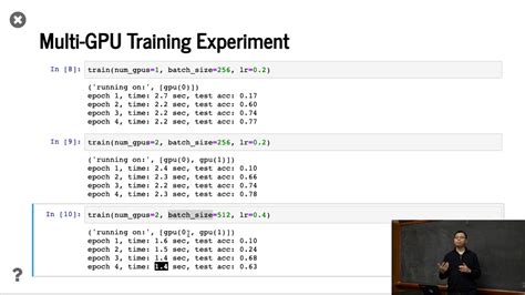 l14 6 multi gpu training in python youtube