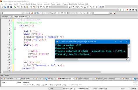 program in c to print reverse of a given number in different ways 100