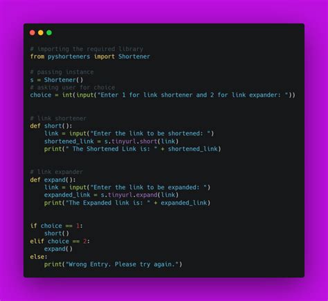 how to build an url shortener and expander using python dev community