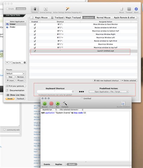 macos how can i remap the ` key to esc ask different