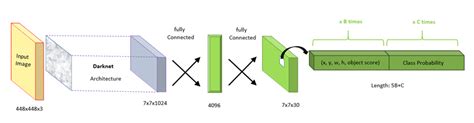 yolo network architecture to represent the implementation of