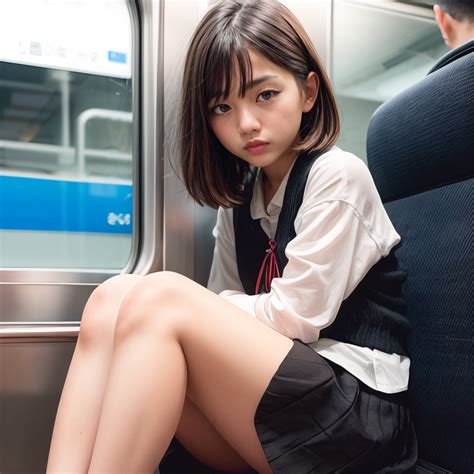 盗撮がバレて目が合う瞬間【電車・j 編】 ☆あいはら きの子☆フェチai愛