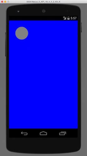 how to draw a circle in android ondraw method in view