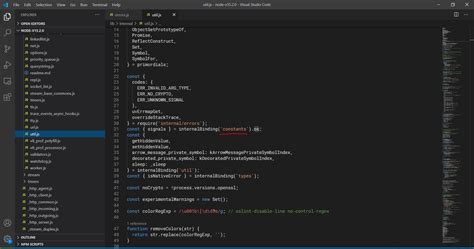where to find internalbinding file in nodejs source code · issue 3079