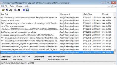 monitor sccm task sequence progress system center dudes