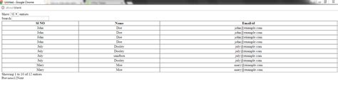 javascript how to hide data table content on printed