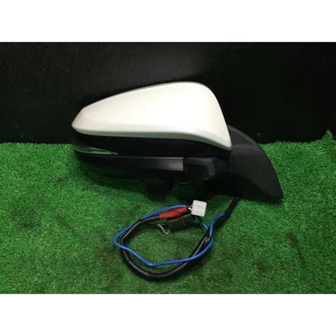 ノア Daa Zwr80g 右サイドミラー 070 87910 28b60 ホワイトパール ヒーター ウィンカー Opカメラ付 9p4p