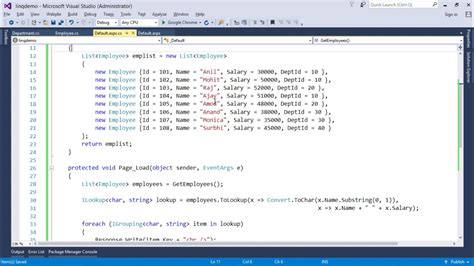grouping operators in linq hot sex picture