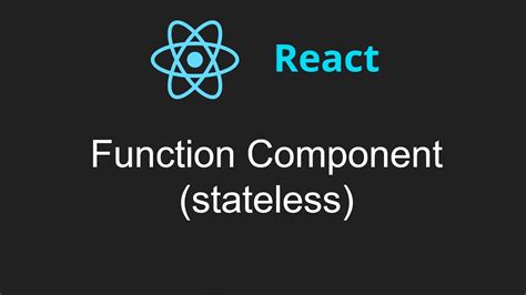 react function components youtube