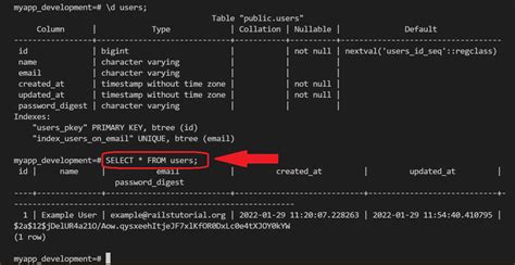 docker desktop for windowsを試してみる（9）dbコンテナ内のpostgresqlの中身を確認する