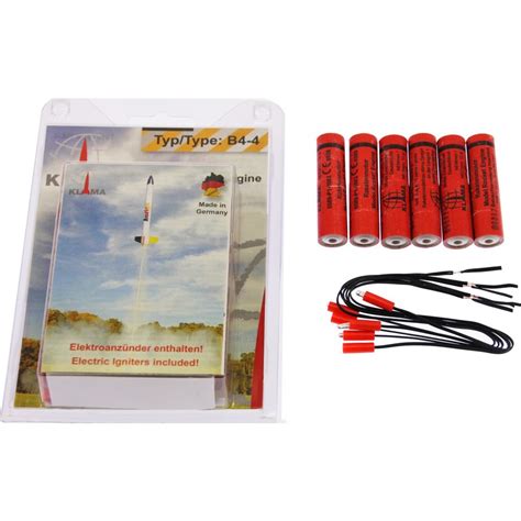 Klima Raketový Motor B4 4 El 6ks