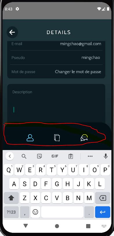 reactjs how to make my bottom navbar disappear when the keyboard is