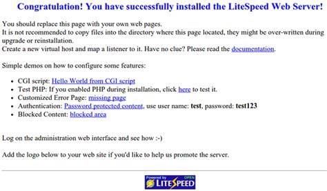 how to install the openlitespeed web server on centos 7 digitalocean