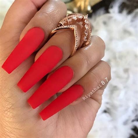 21 Matte Coffin Nails You Need To Try Right Now Page 2 Of 2 Stayglam