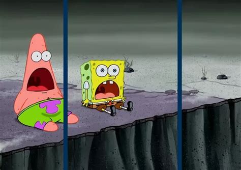 Cuadro Decorativo Bob Esponja Y Patricio Estrella En 3 Pieza Meses