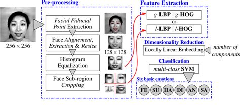 Figure 1 From Facial Expression Recognition Using Locally Linear