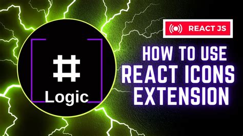 how to use and customize react icons extension and including