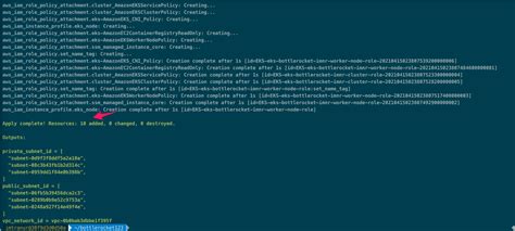 setting up a bottlerocket managed node group on amazon eks