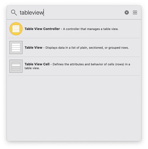 uitableview design patterns