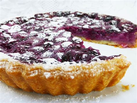 Baked Blueberry Tart Recipe