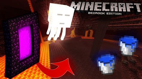 Tuto Mettre De Leau Dans Le Nether Sur Minecraft Bedrock Youtube
