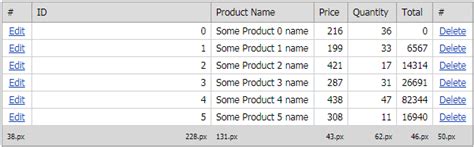 gridview table layout asp web forms controls devexpress