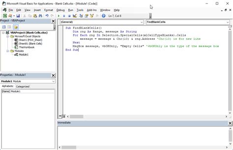 excel vba selection specialcells xlcelltypeblanks select jword サーチ