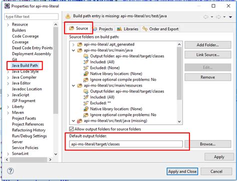 java eclipse launched maven project not using classes in the target
