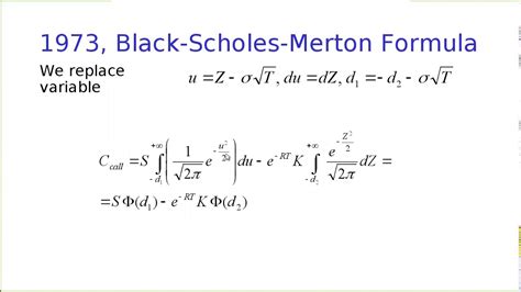 Spfm L 10 Black Scholes Model Youtube