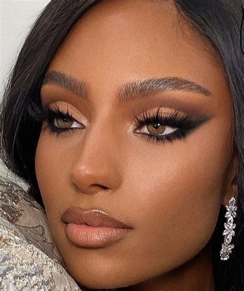 Makeup For Black Skin Glam Makeup Look Makeup Eye Looks Black Girl