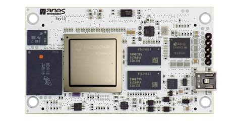 m100pfs polarfire risc v soc fpga module electronics