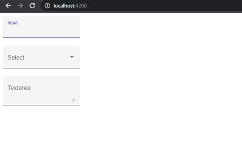 angular 9 material input fields working example therichpost