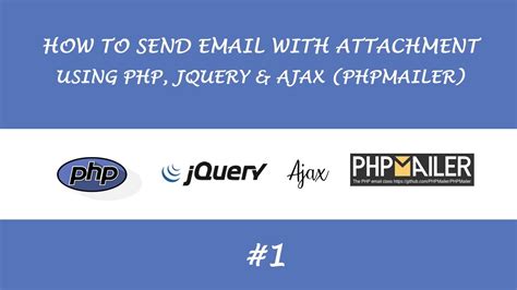 introduction send email with attachment using php ajax jquery