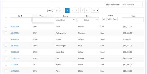 24 datatable icon images at