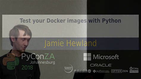 python install docker