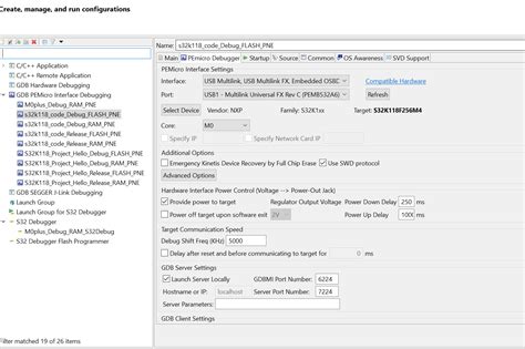 error in services launch sequence pemicro gdb laun nxp community