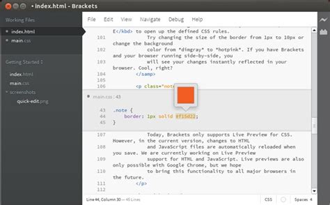 brackets chegou o editor open source da adobe… pplware